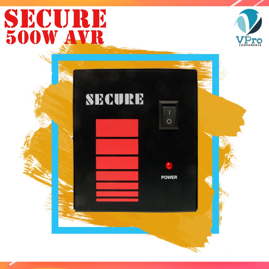 Secure AVR 500w voltage regulator | Shopee Philippines