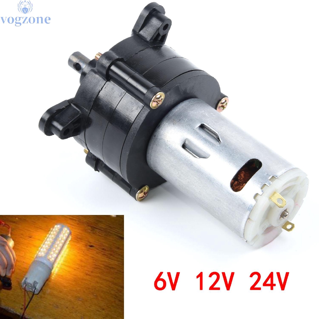 Hot 1500mA Silver 5.1*1.4inch 20W Motor Black Miniature Dynamotor 5-24V ...