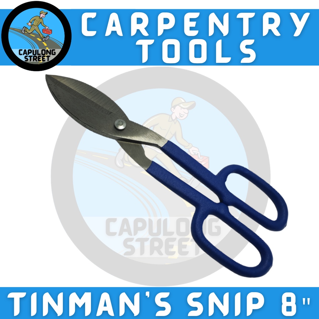 Capulong Tinman Snip 8 Inches American Type Brand Gunting Sa Yero ...