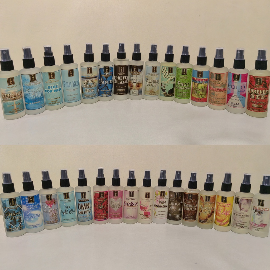 Oilbased Perfume for Men and Women 25% oilbased | 85ml | Shopee Philippines