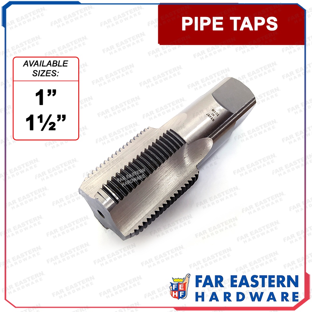 Gas Pipe Tap Threader 1" 1-1/2" Made in Japan | Shopee Philippines