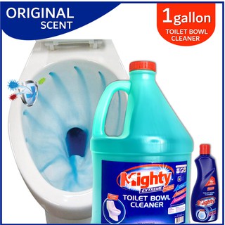 Mighty Extreme Toilet Bowl Cleaner Original 1 GALLON - (TBC Blue GALLON ...