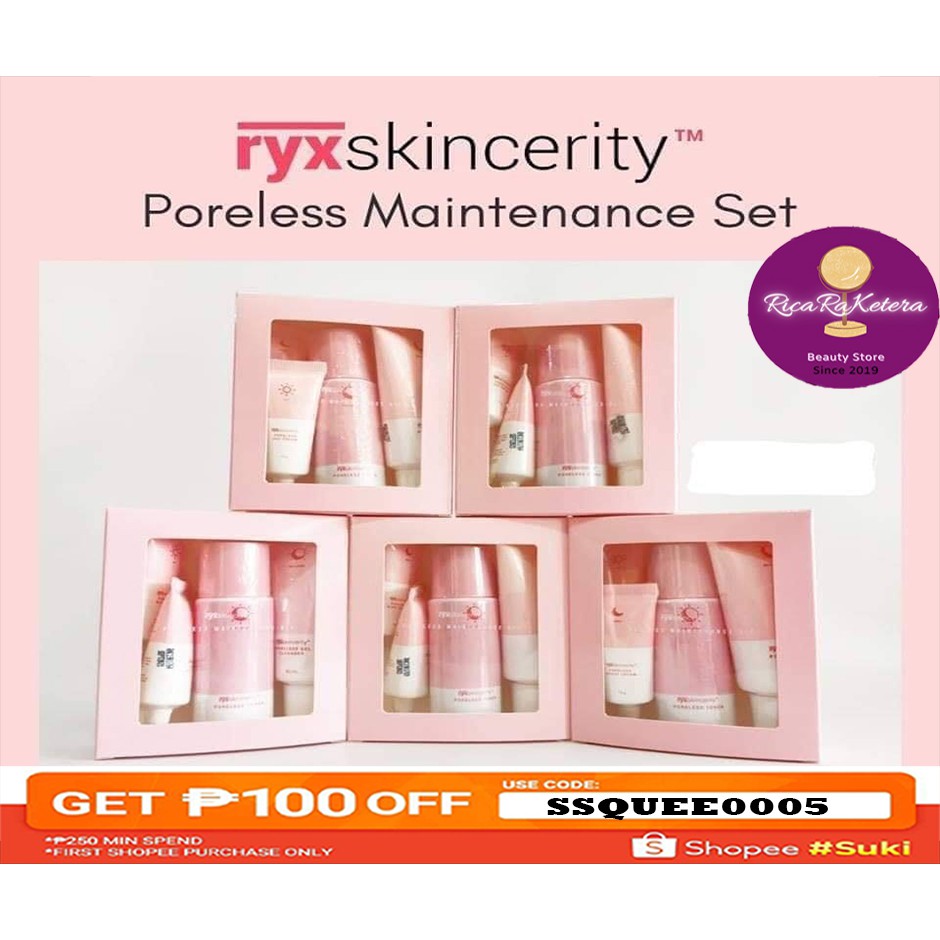 RYX Poreless Maintenance Set (RRK) | Shopee Philippines