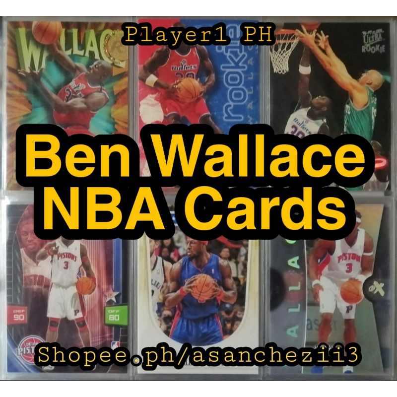 Ben Wallace NBA Card (Check variations)(Instant Collection)(Restock ...
