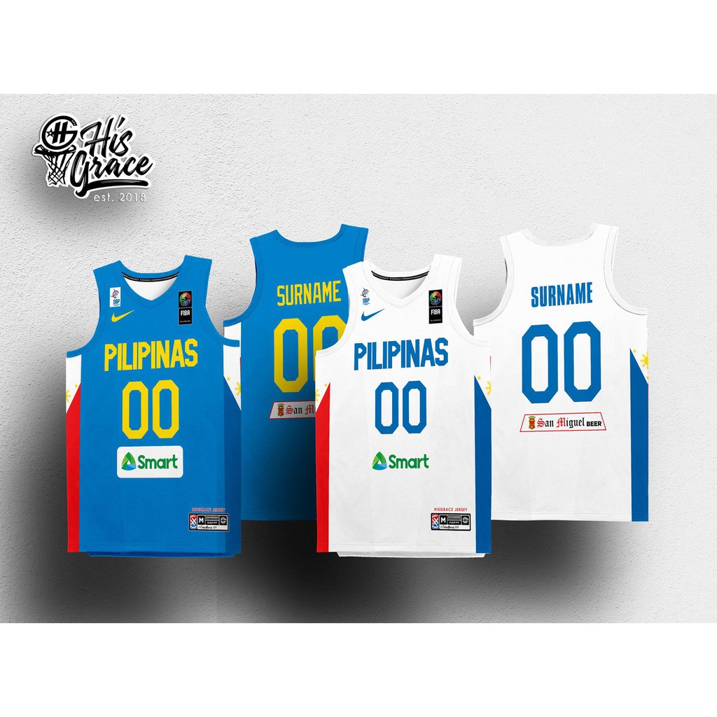 Customized Gilas Pilipinas 2021 HG JERSEY | Shopee Philippines