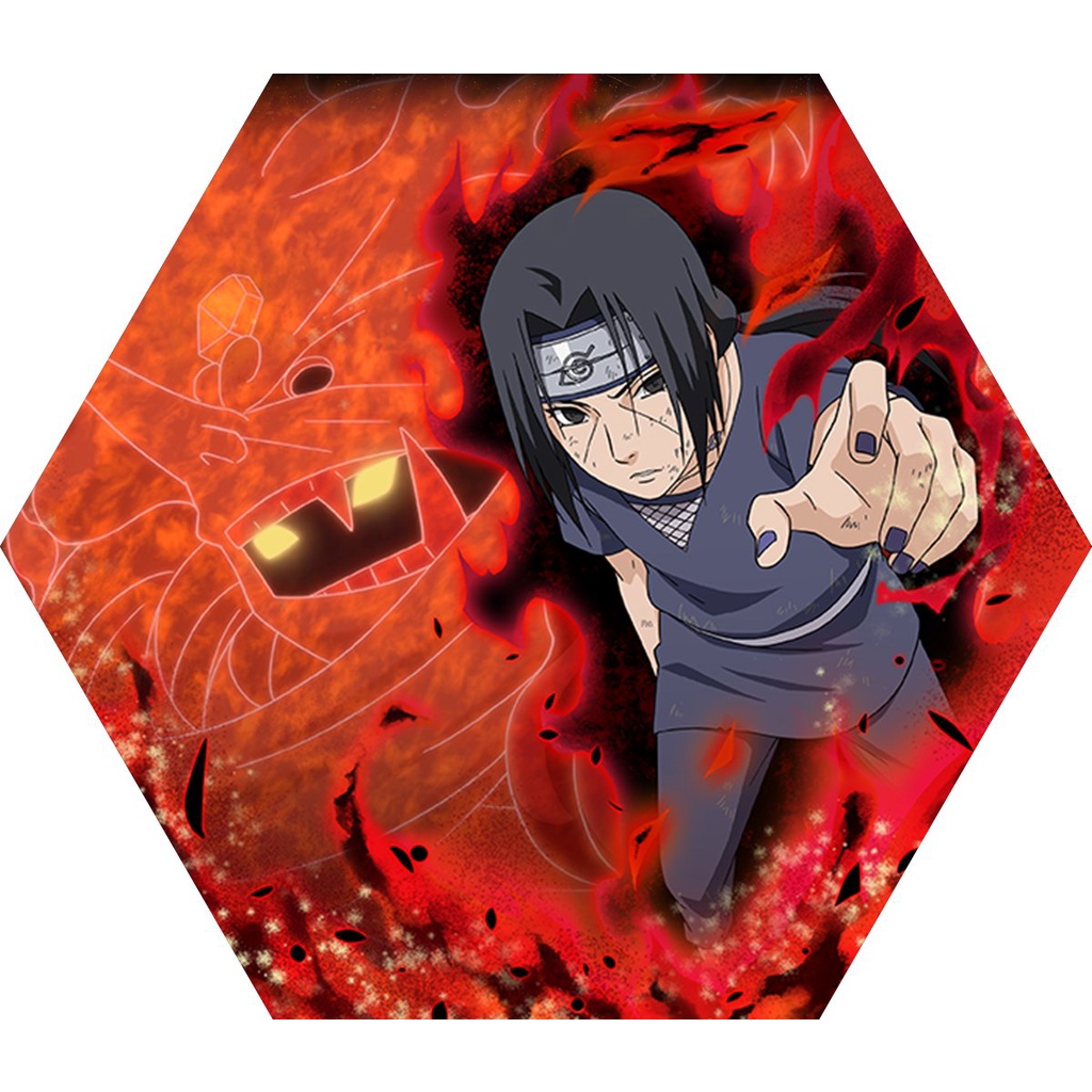 NARUTO Photo Tiles / Wall Decor / Anime Posters on Sintra Board Uchiha ...