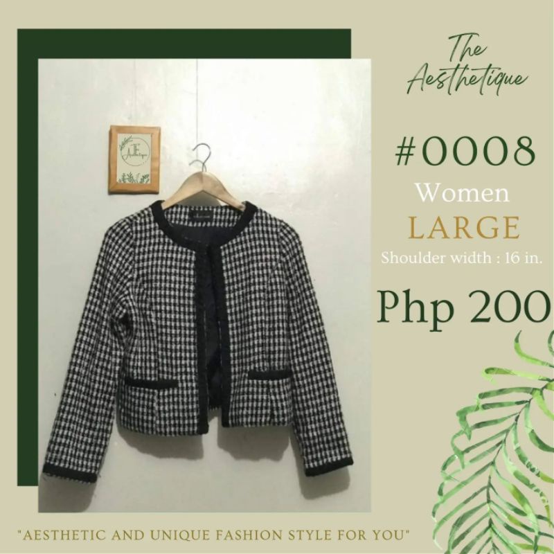 CORPORATE KOREAN BLAZER | Shopee Philippines