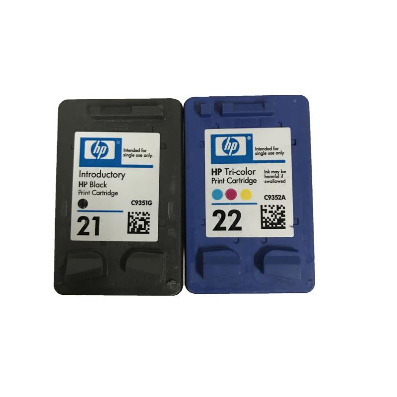 HP Printer HP21 Cartridge C9351A 22 C9352A Cartridge HP F380 F370 F2120 ...