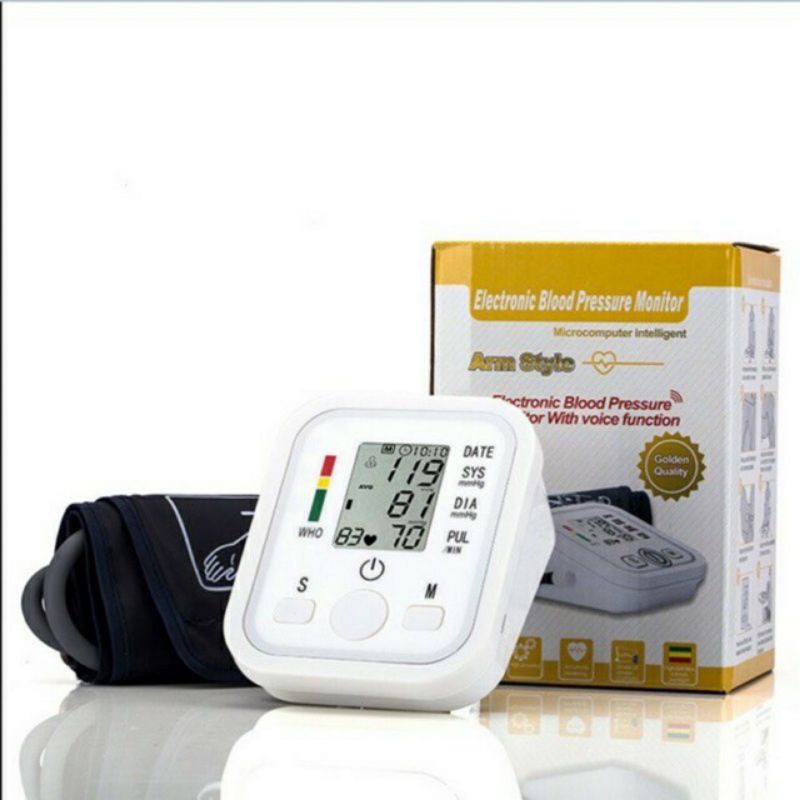 Digital Automatic Blood Pressure NEW Digital Upper Arm Blood Pressure ...
