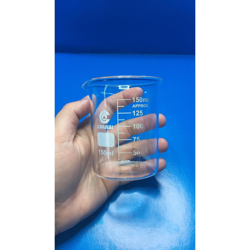 150ML GLASS BEAKER LOWFORM Borosilicate Glass LB-G-0039 | Shopee ...