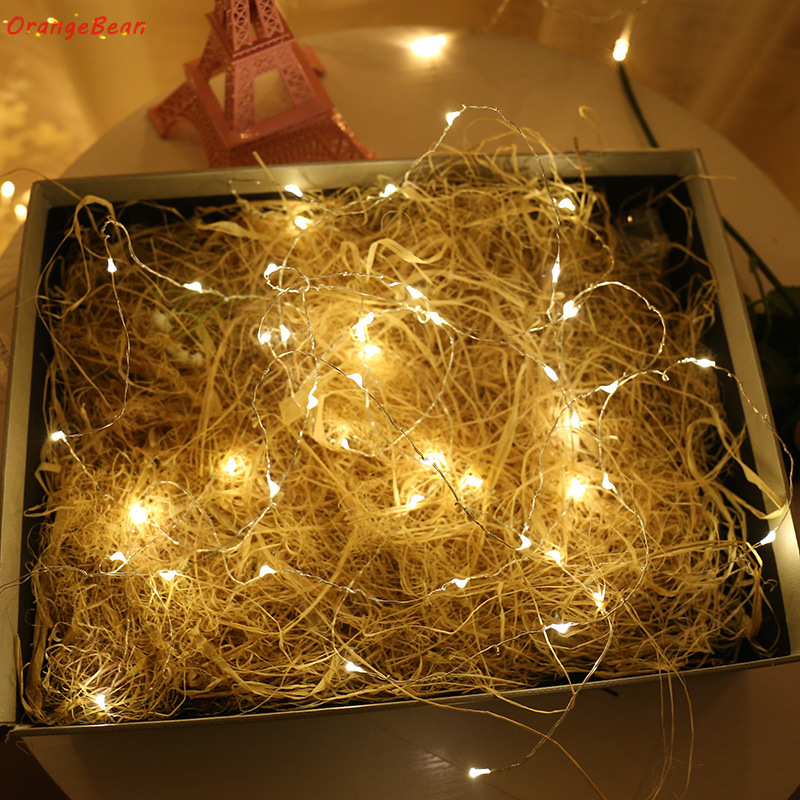 1M Gift Box Button Fairy Light String Automatically Led Fairy Lights ...