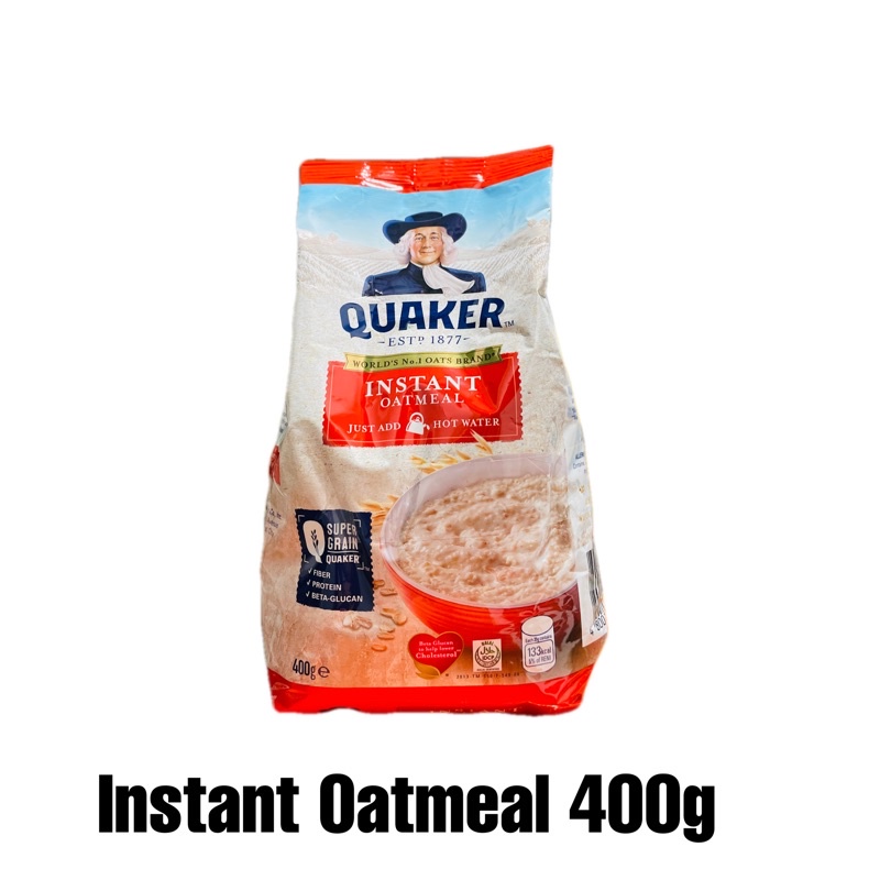 (Quaker) Instant Oatmeal 400g. | Shopee Philippines