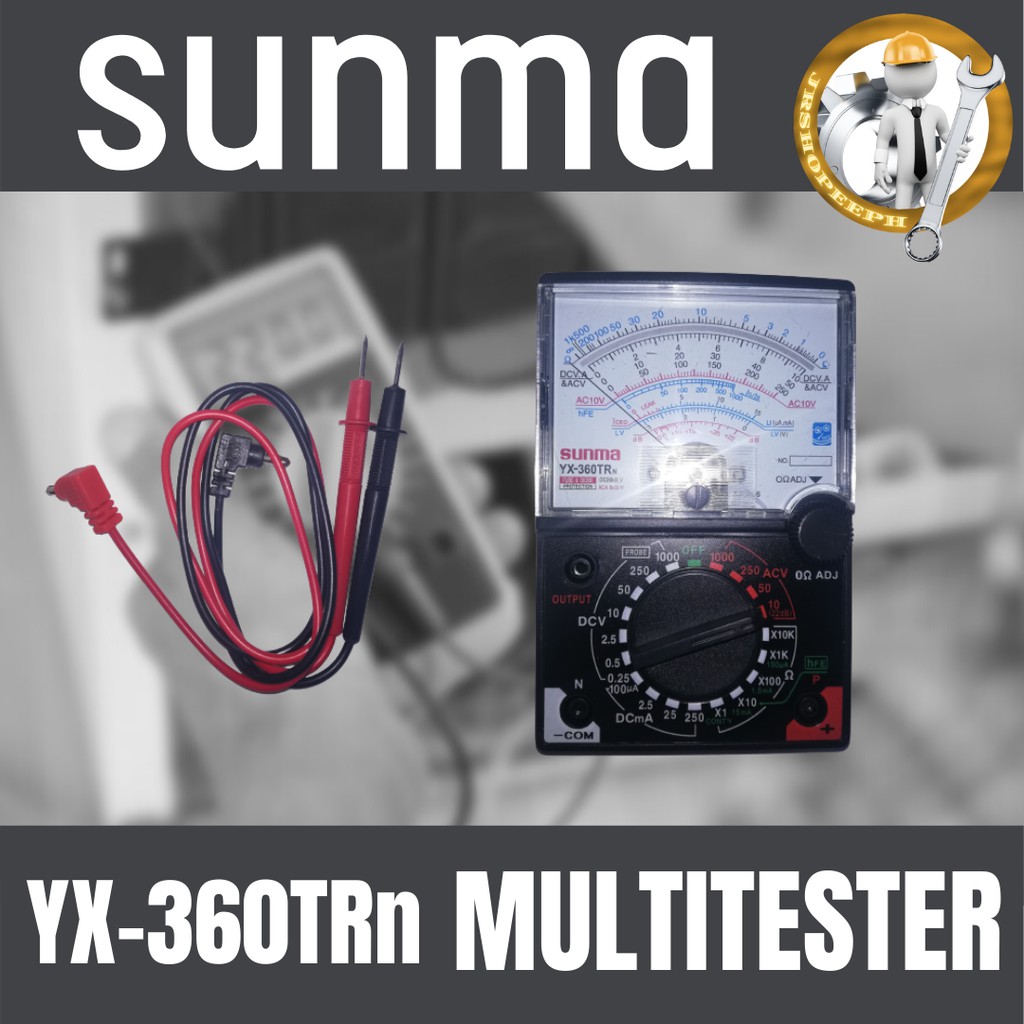 Jrshopeeph Sunma Multitester With Fuse And Diode Protection Tester ...
