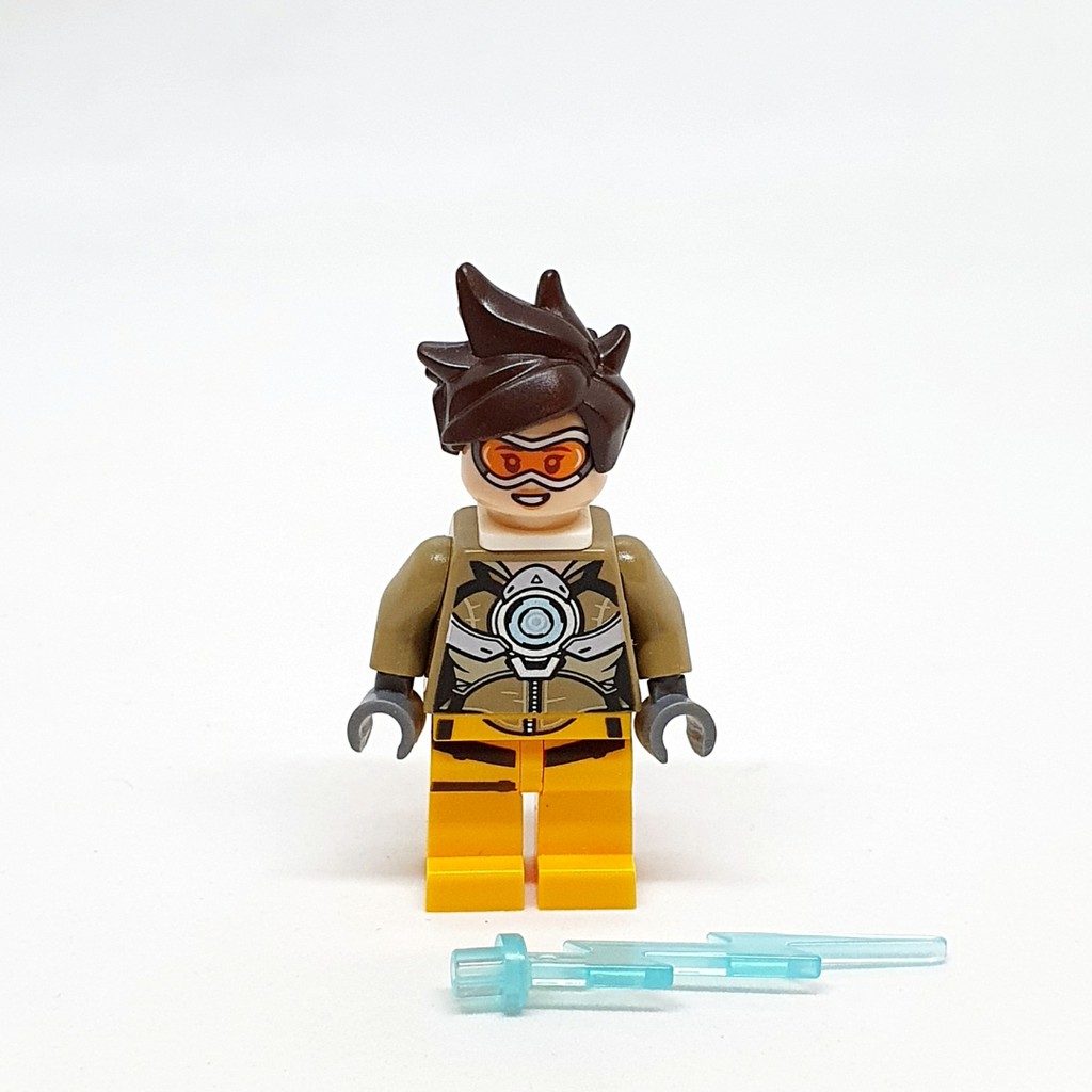 Tracer (Lena Oxton) LEGO Overwatch Minifigure (ow001) | Shopee Philippines