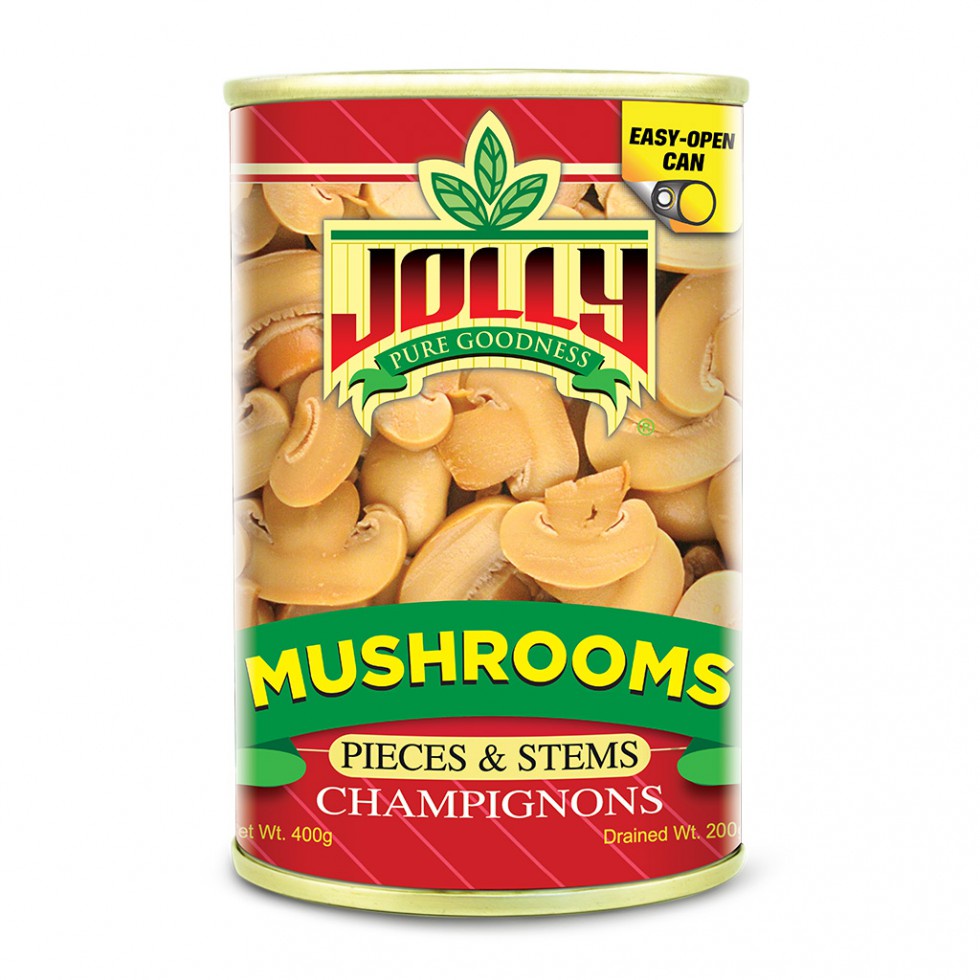 Jolly Mushroom Pieces & Stem 400g | Shopee Philippines