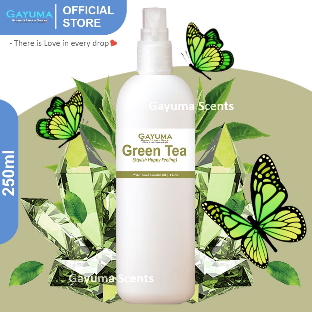 Gayuma GREEN TEA Premium Hotel Scent Fragrance Room Car Linen ...