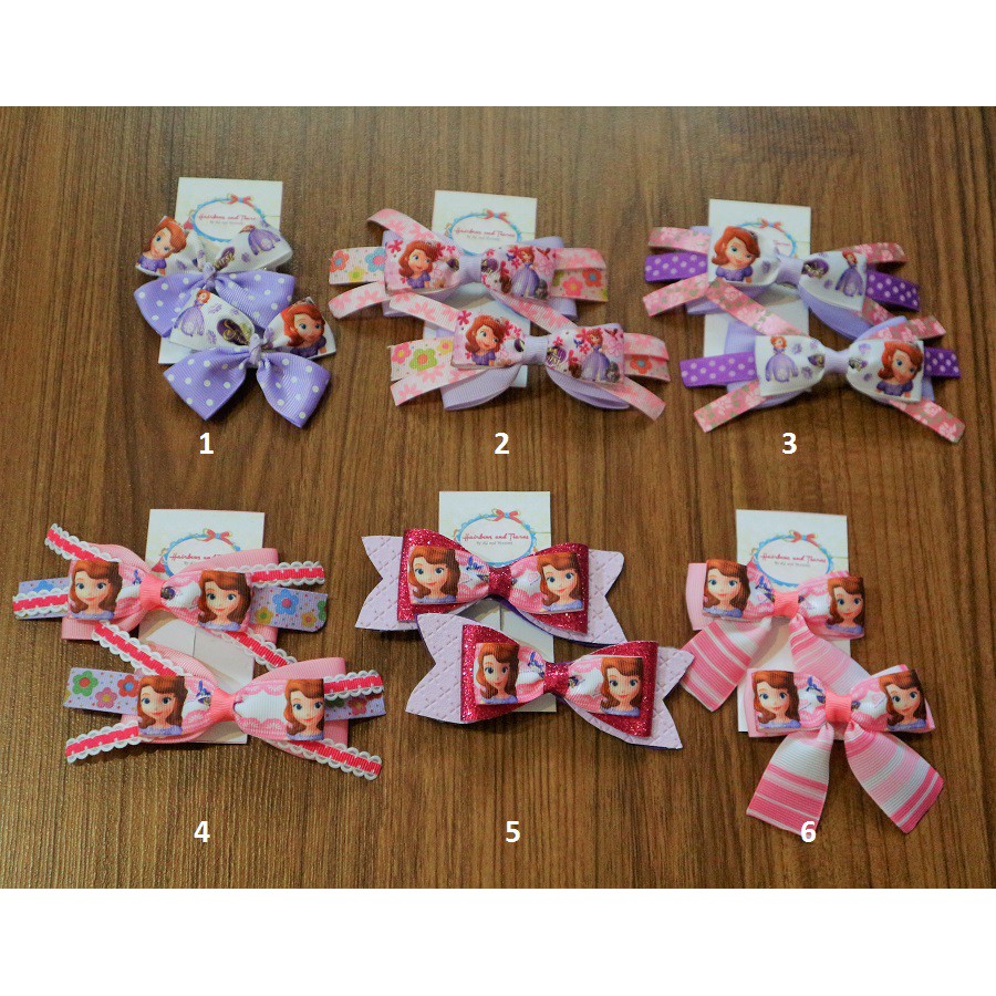 Sofia The First Hair Clips | Shopee Philippines