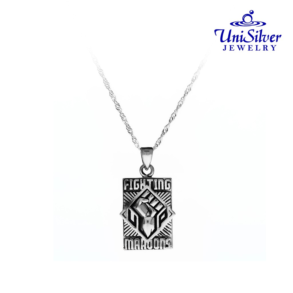 Unisilver 925 Sterling UP Pendant Necklace | Shopee Philippines