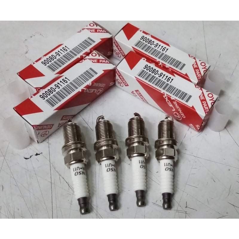 Spark Plug Vios 2002-2015 Toyota Genuine Parts (4 PCS) | Shopee Philippines