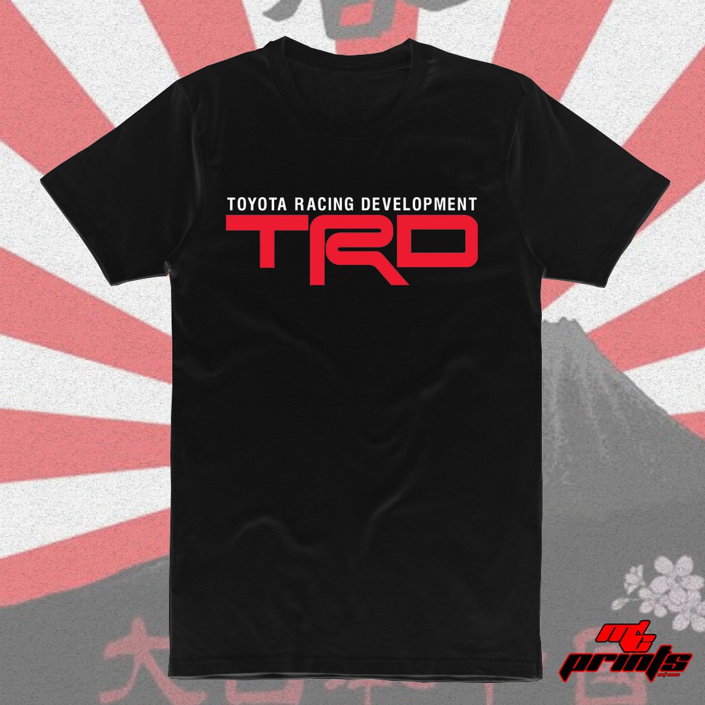 TRD Jdm Inspired Tshirt | Shopee Philippines