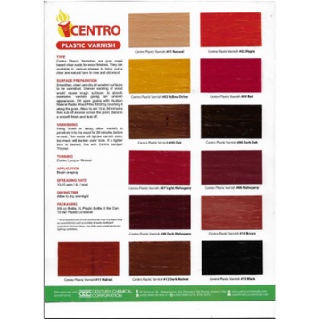 Centro Varnish 350cc all colors Available Authentic presyo ₱55