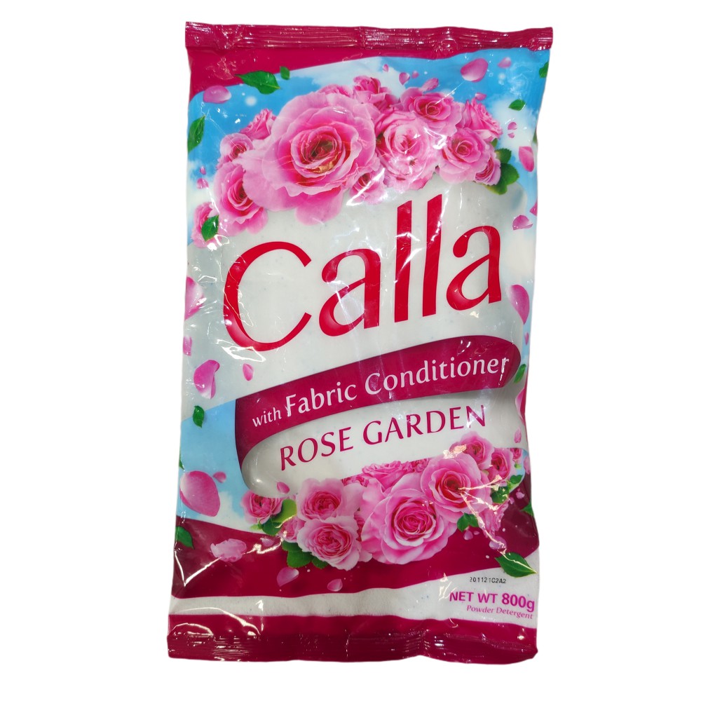 Calla Detergent Powder Fabcon Rose Garden P 800Grams | Shopee Philippines