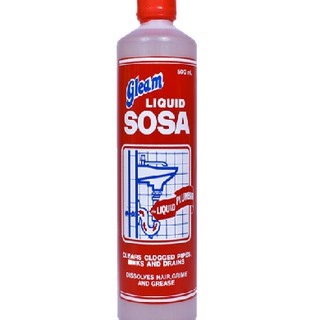 Gleam Liquid Sosa 500mL by 3s | Shopee Philippines