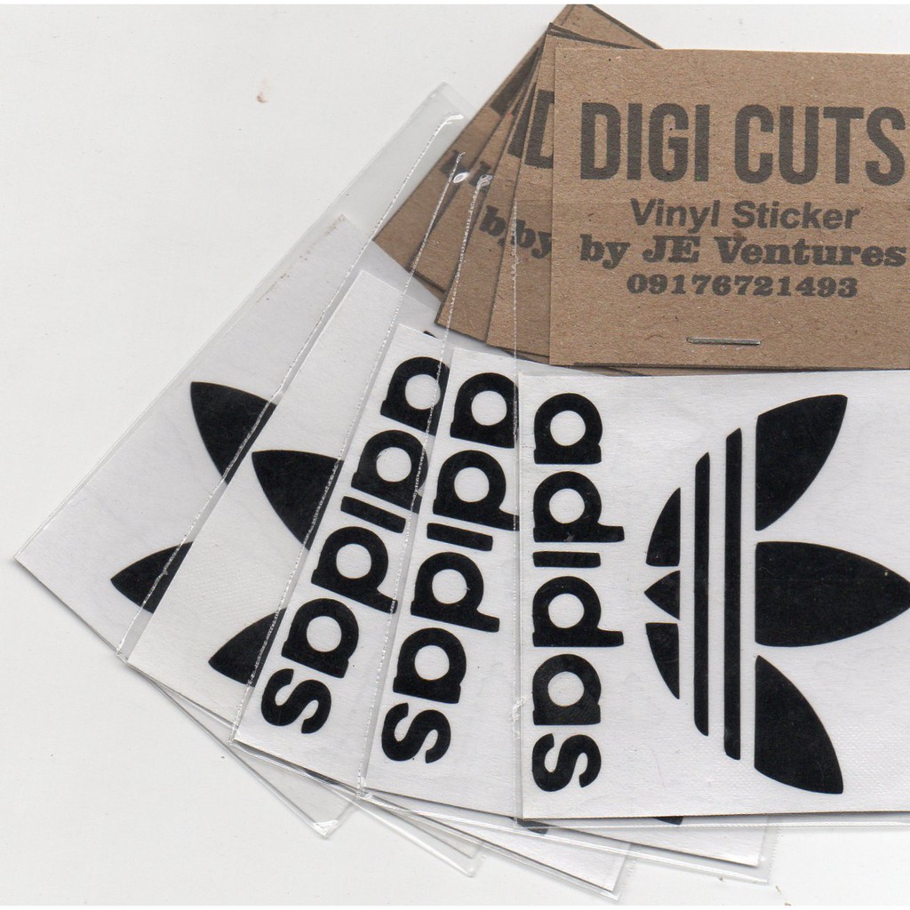 ADIDAS Vinyl Waterproof Stickers | Shopee Philippines