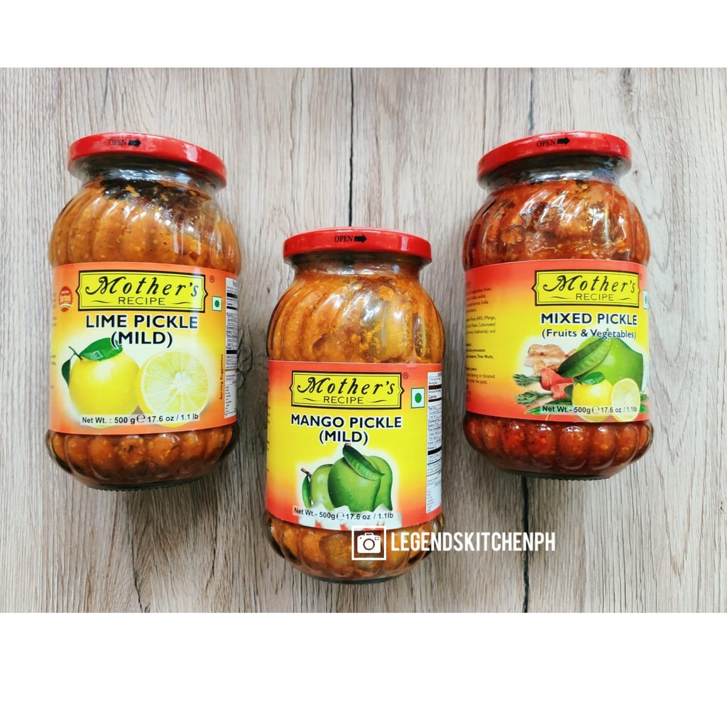 Mother's Recipe PICKLES | Atchar (400-500g) | Shopee Philippines