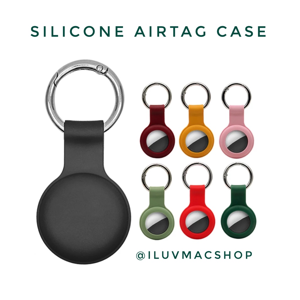 Airtag Silicon case Key Chain | Airtags Case | Shopee Philippines