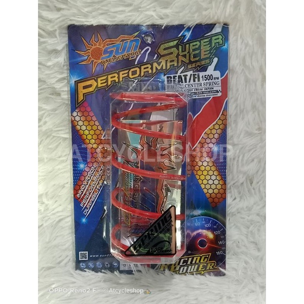SUN RACING CENTER SPRING FOR HONDA BEAT FI 1000RPM/1500RPM | Shopee ...