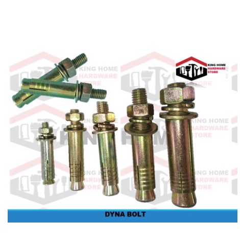 DYNA BOLT SIZES 3/8 (100 PCS) | Shopee Philippines