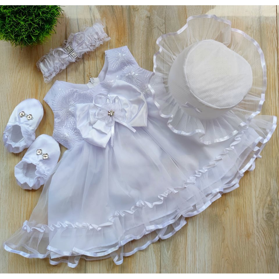 PangBinyag Baby Girl Set I 0-12 Months I Christening Dress I Baby Girl ...