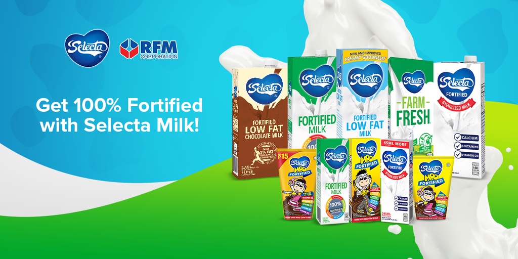 Selecta Fortified Milk 1 Liter - Set of 2s | Shopee Philippines
