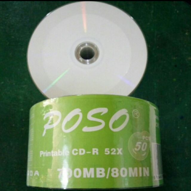 POSO CD-R Printable MATTE (50pcs) | Shopee Philippines