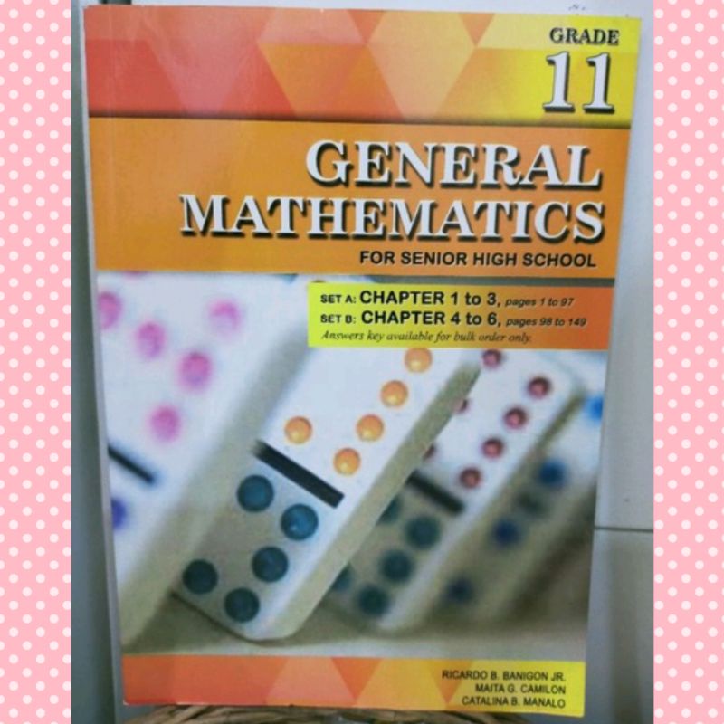 Download General Mathematics For Senior High School PDF PRC