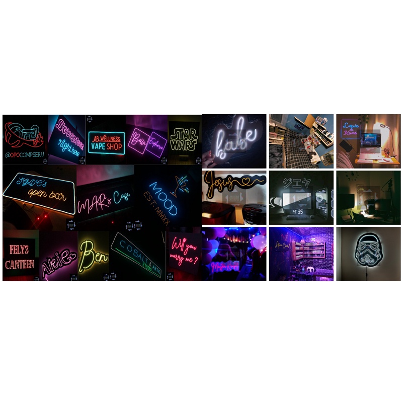 CUSTOM NEON SIGNS [COD] | Shopee Philippines