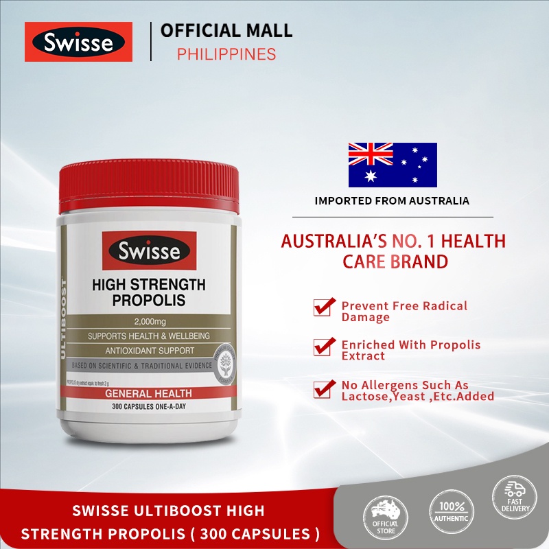 Swisse Ultiboost High Strength Propolis Body Replenishing Antioxidant ...