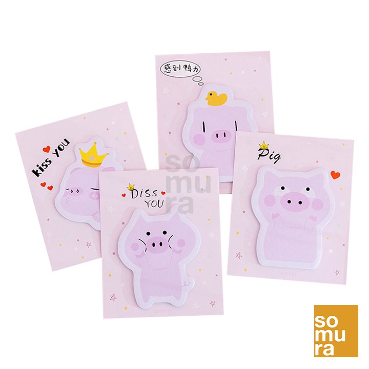 Pig Series Sticky Notes | Shopee Philippines