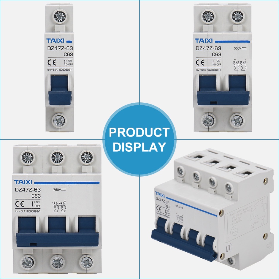 Solar Energy PV MCB DC 1000V Mini Circuit Breaker 2P 100A Photovoltaic Power Generation Switch ...