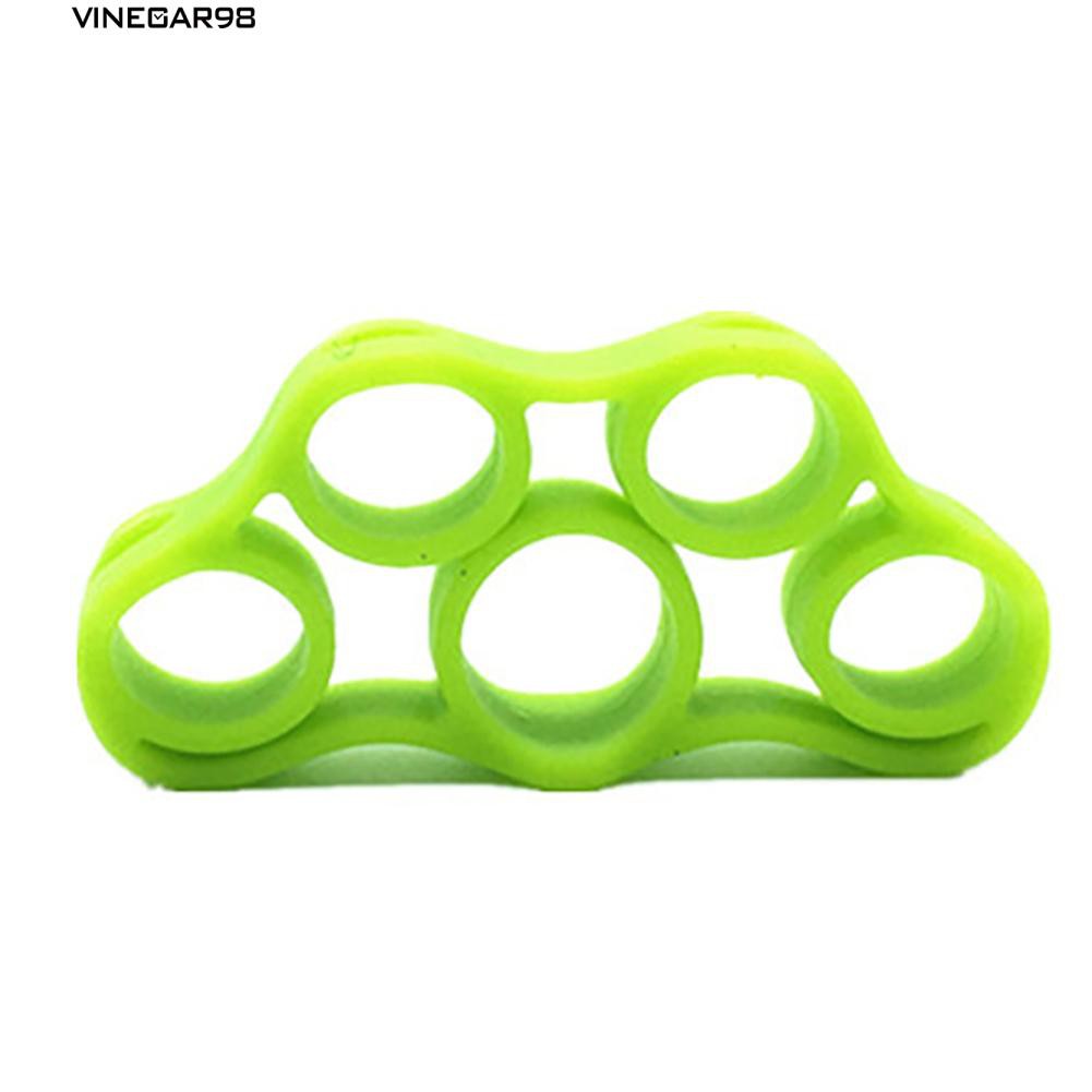 Silicone Hand Exerciser Grip Strength Wrist Exercise Finger Stretcher ...