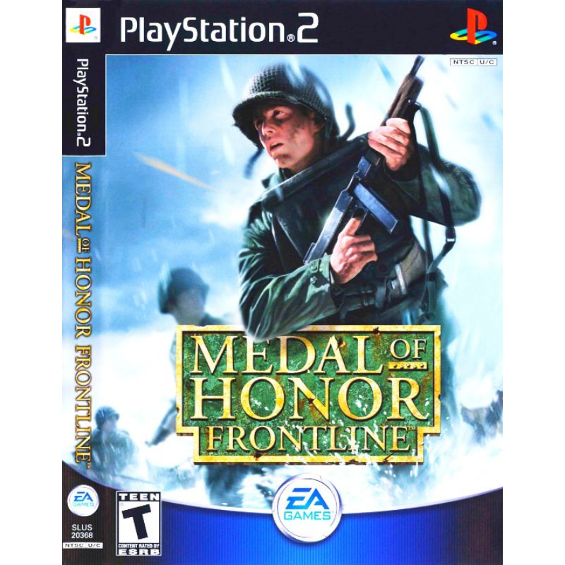 PS2 | Medal Of Honor Frontline | PS2 Games | Playstation 2 | ps2 cds ...
