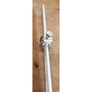 GALVANIZED GROUNDING ROD / GROUND ROD PARTS & FULL SET w/ CLAMP ...