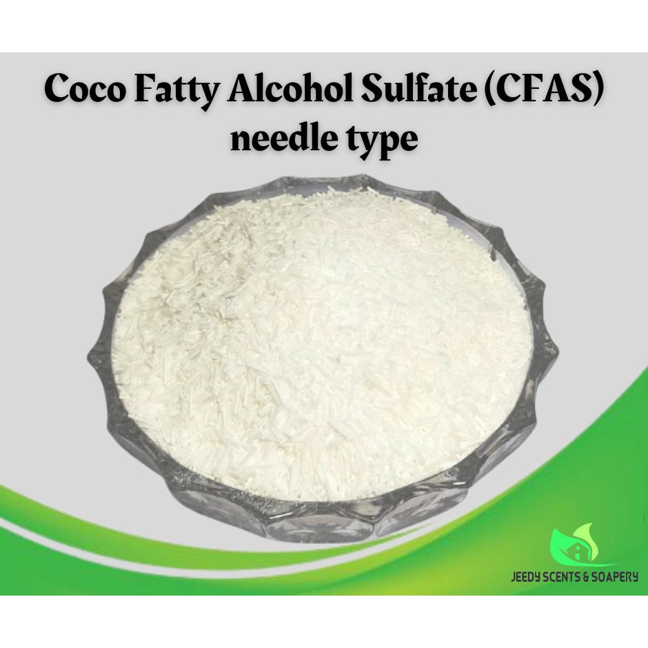Coco Fatty Alcohol Sulfate CFAS needle 500 grams | Shopee Philippines