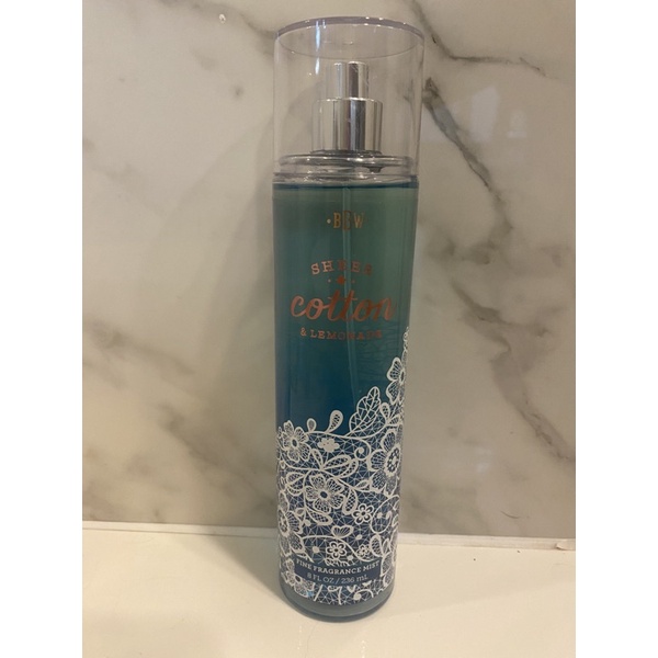 Bath And Body Works Rare Sheer Cotton And Lemonade Fine Fragrance