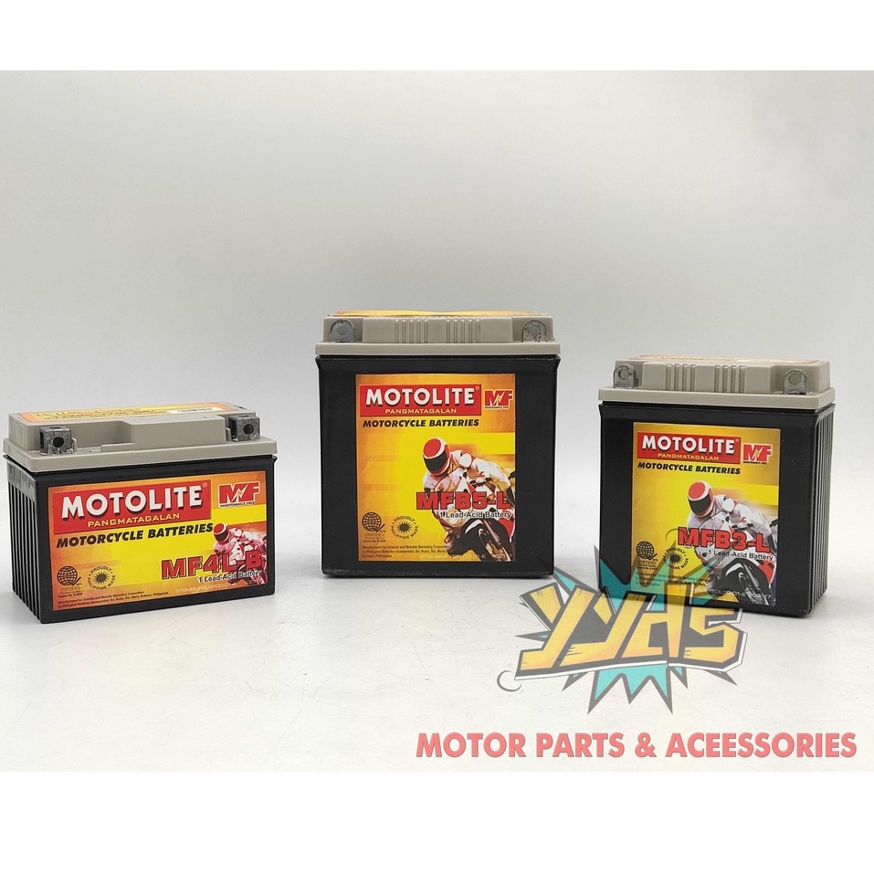 Motolite Maintenance Free Motorcycle Battery MFB3-L/MF4L-B /MFYB5L ...