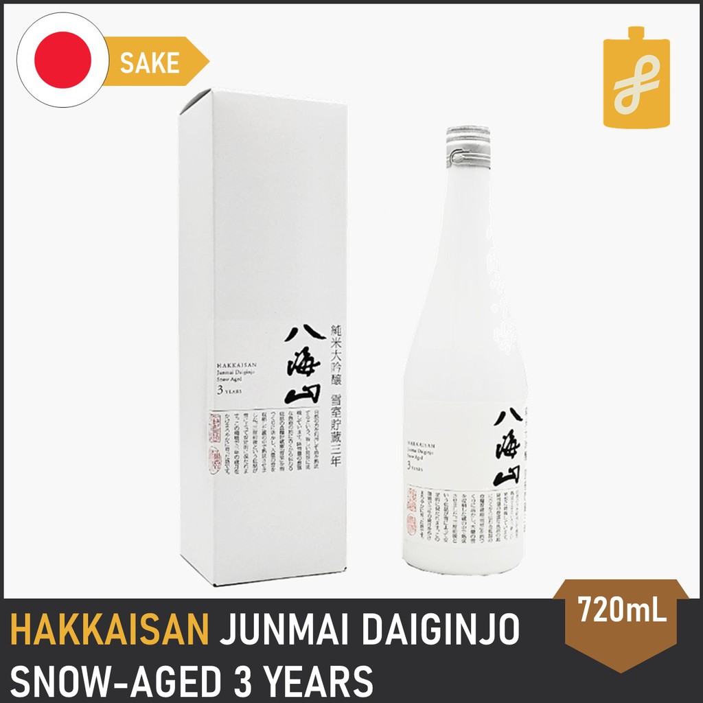 Hakkaisan Junmai Daiginjo Snow-Aged 3 Years Japanese Sake 720mL ...