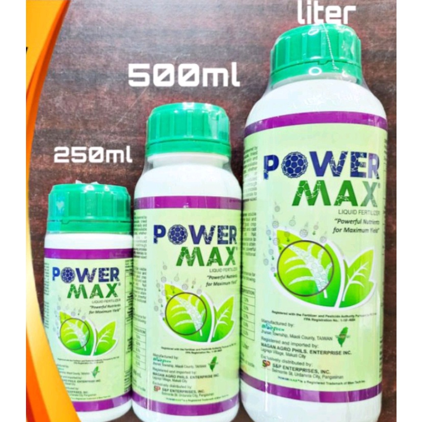 POWERMAX FOLIAR (LITER / 500ML / 250ML) BY BIONTECH | Shopee Philippines