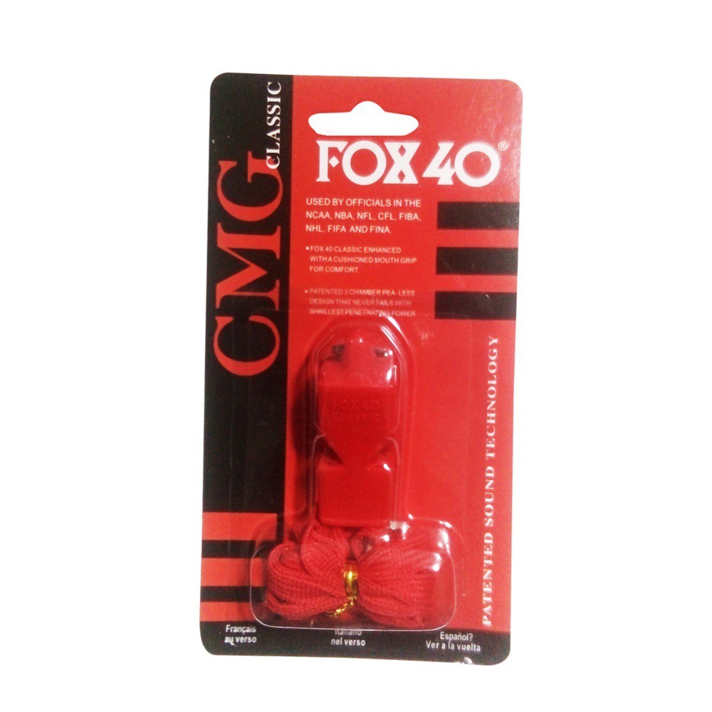 Fox Whistle 40 Classic Red | Shopee Philippines