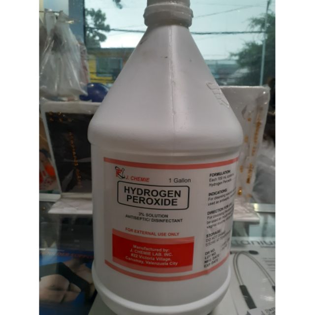 J.Cheme Hydrogen Peroxide 1 Gal. | Shopee Philippines